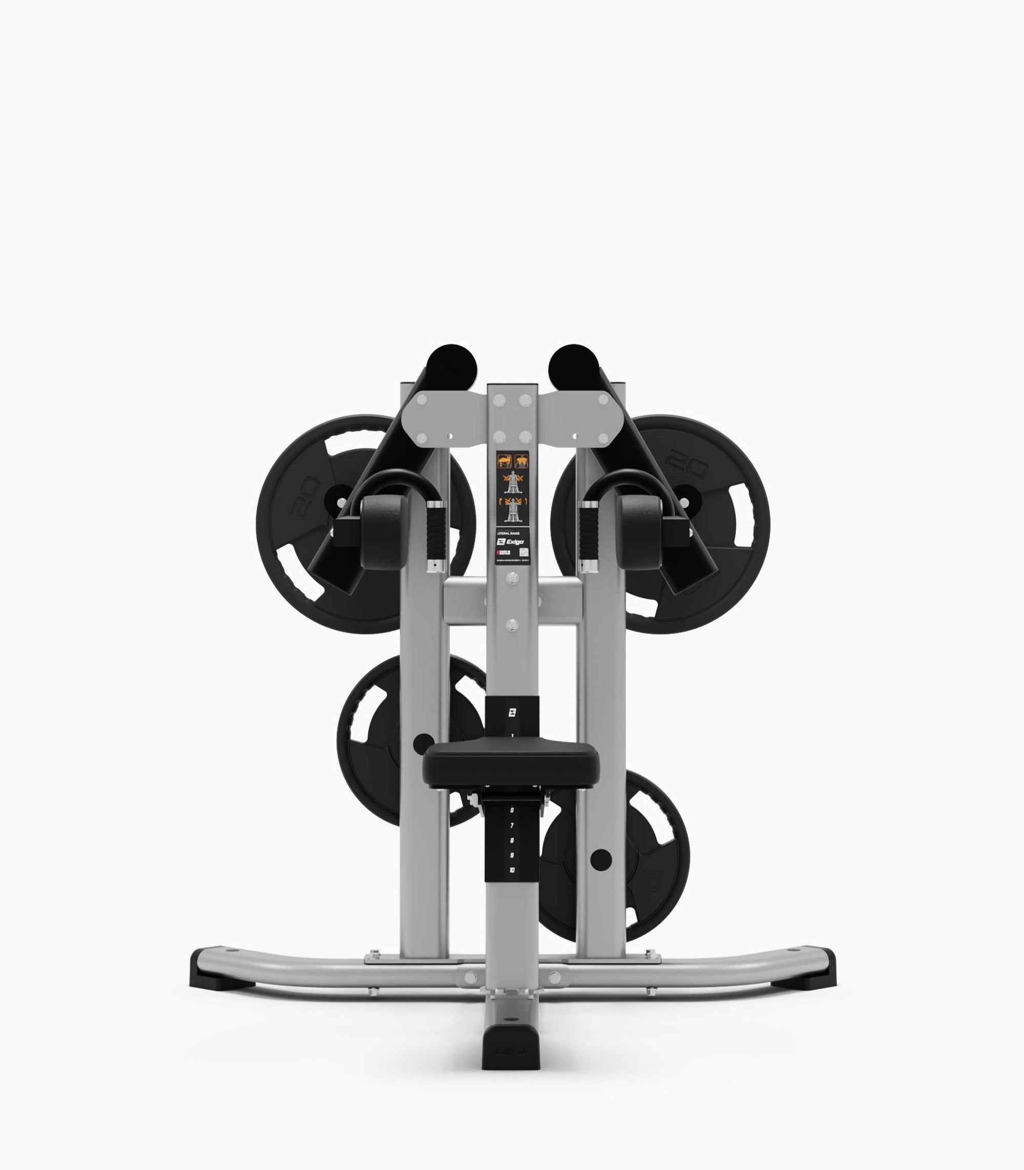 Exigo Iso-Lateral Lateral Raise Plate Loaded — Best Gym Equipment