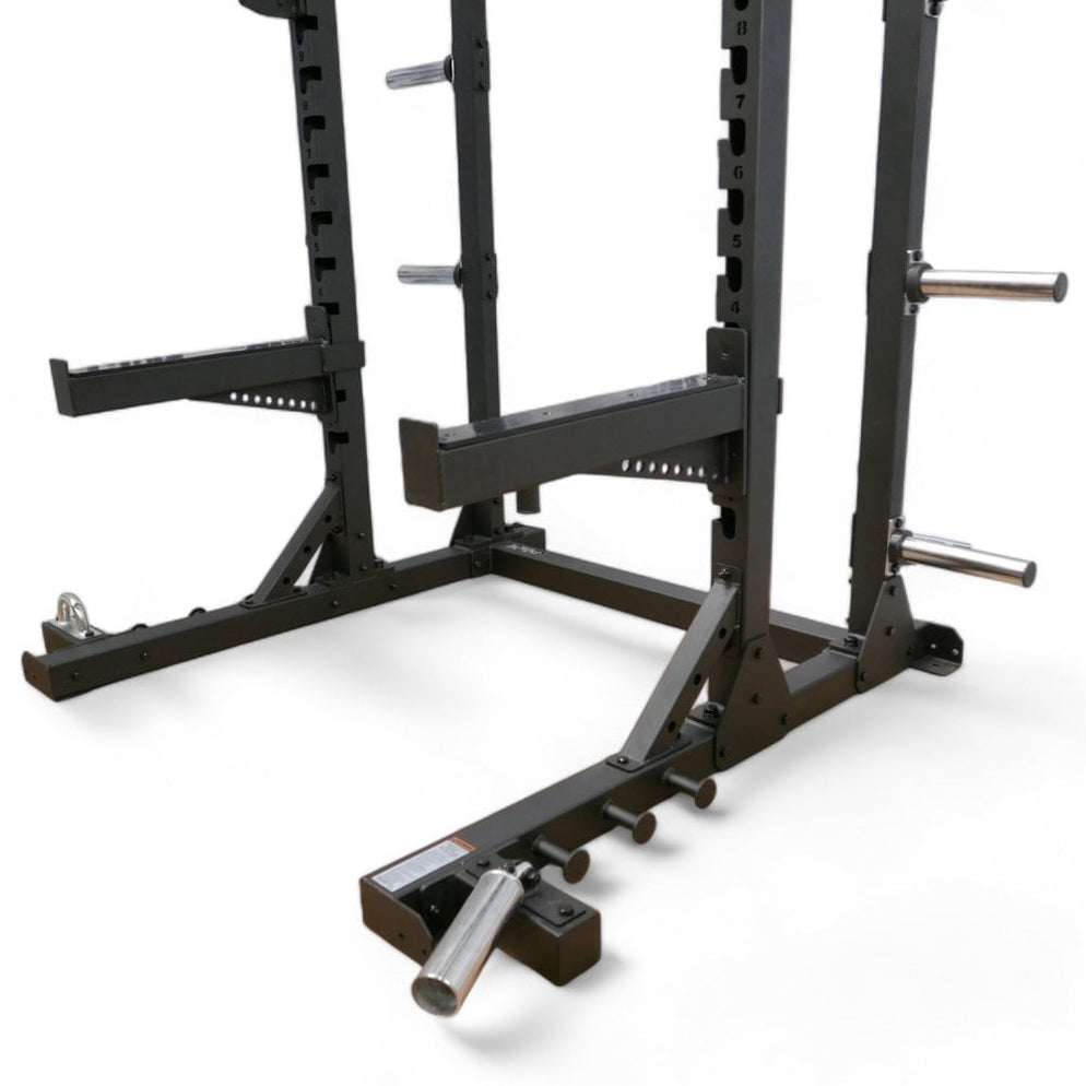 Future Elite Heavy-Duty Commercial Olympic Half Rack (2.5m) — Best Gym ...