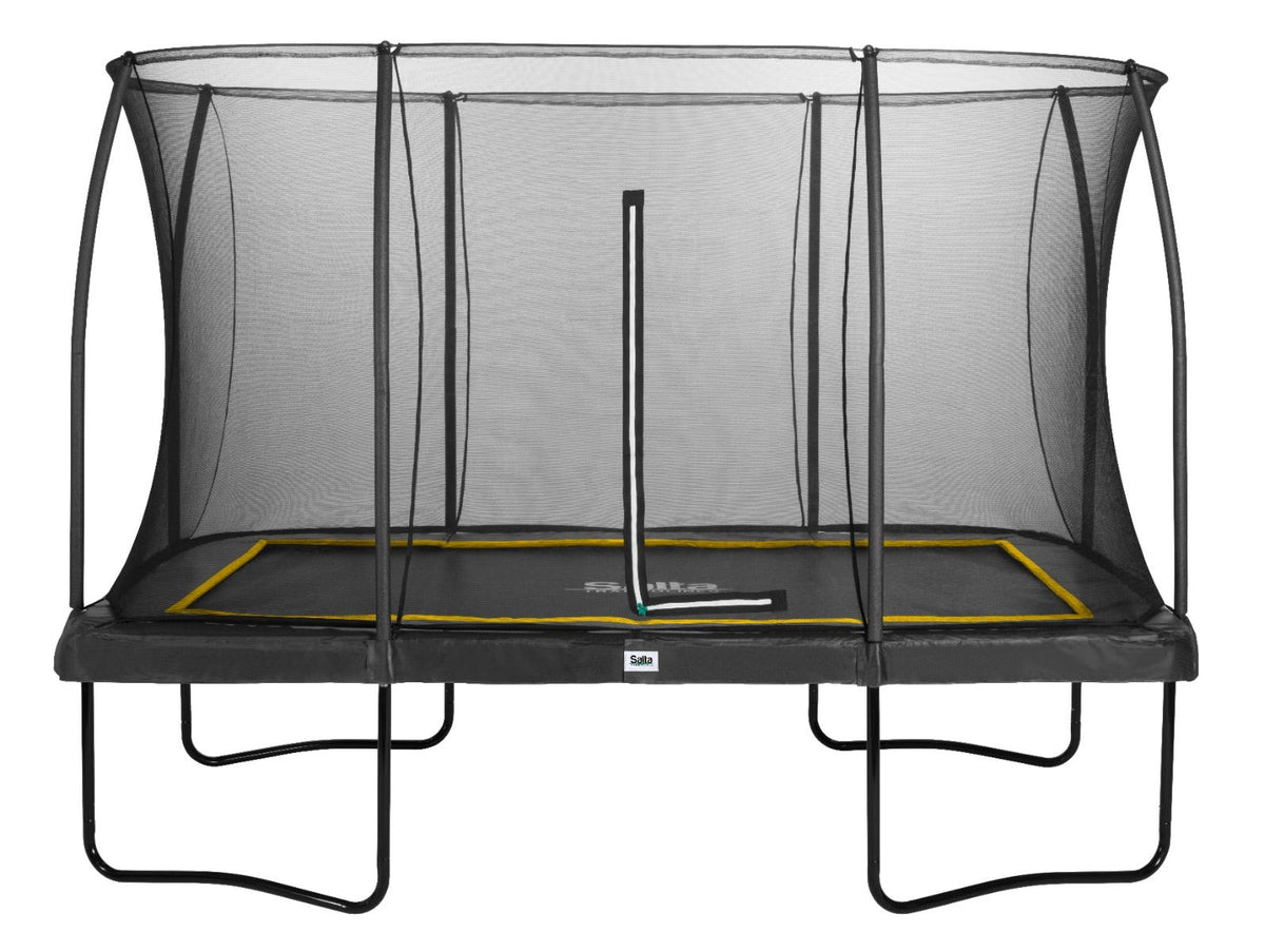 Salta 12ft x 8ft Rectangular Comfort Edition Trampoline with Enclosure ...