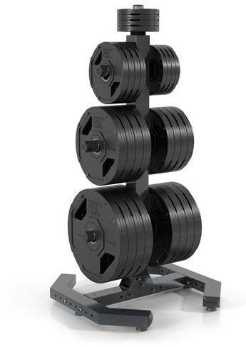 Escape Nucleus SBX Grip Plates Set with Weight Tree — Best Gym Equipment
