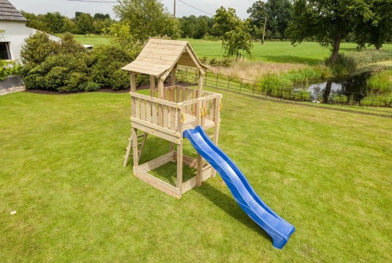 Blue Rabbit Pagoda Wooden Play Tower — Best Gym Equipment