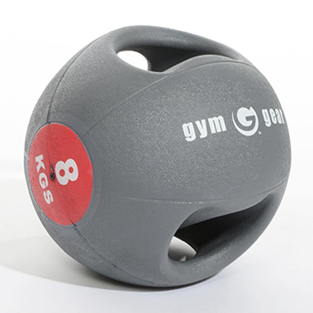 GymGear 8kg Medicine Ball With Handles — Best Gym Equipment
